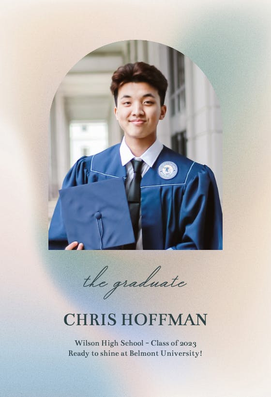 Celebration Day - Graduation Announcement Template | Greetings Island