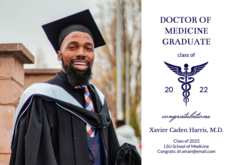 Medical School Graduation Announcements