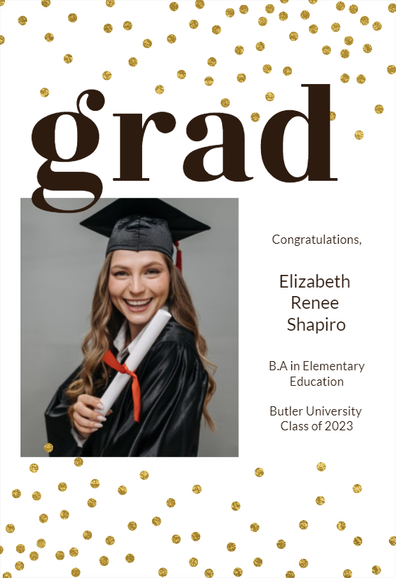 Graduation Announcement Templates (Free) | Greetings Island