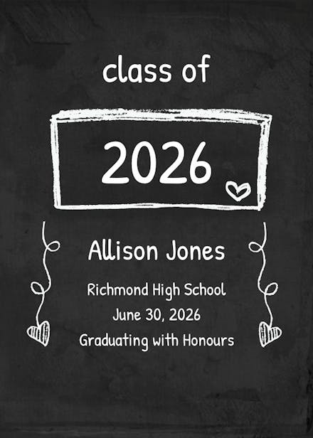 2024 Graduation Announcement Templates (Free) | Greetings Island