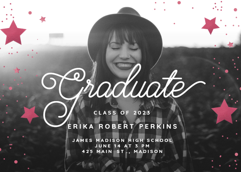 Graduation Announcement Templates (Free) | Greetings Island