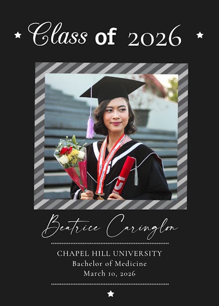 2024 Graduation Announcement Templates (Free) | Greetings Island