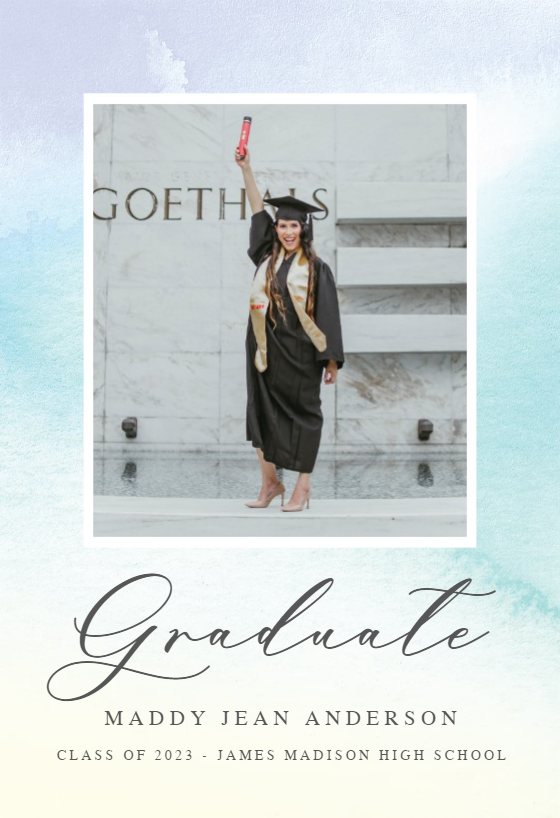 Graduation Announcement Templates (Free) | Greetings Island