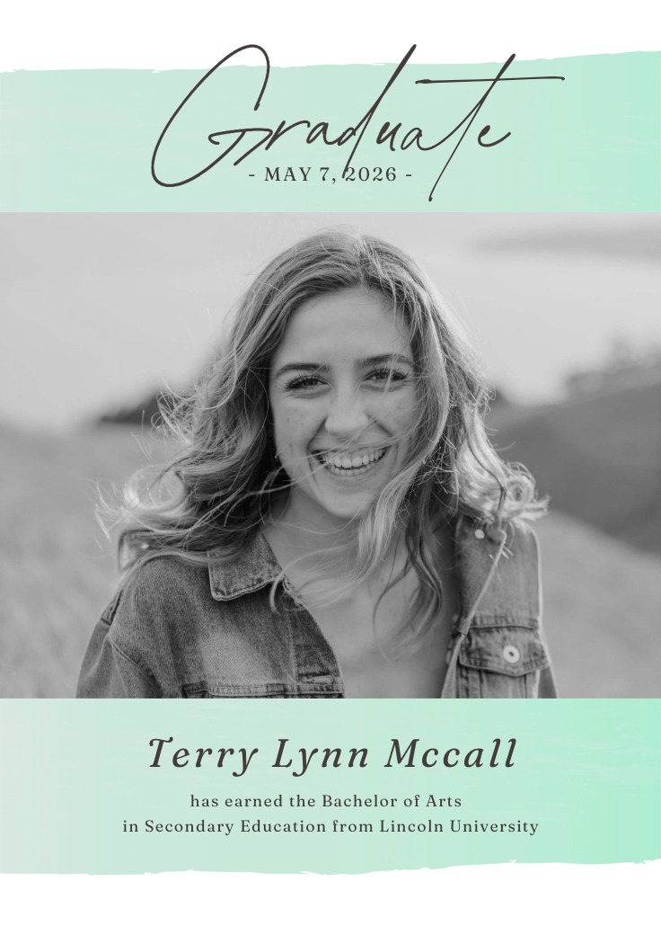 Stepping Up - Graduation Announcement (Free) | Greetings Island