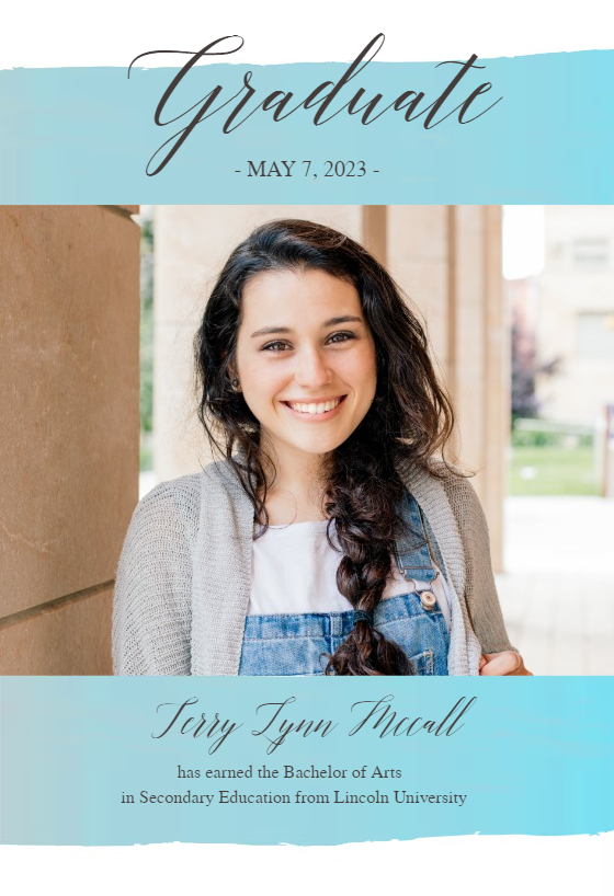 Graduation Announcement Templates (Free) | Greetings Island