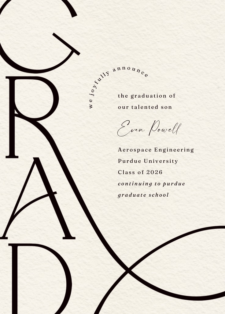 2025 Graduation Announcement Templates (Free) | Greetings Island