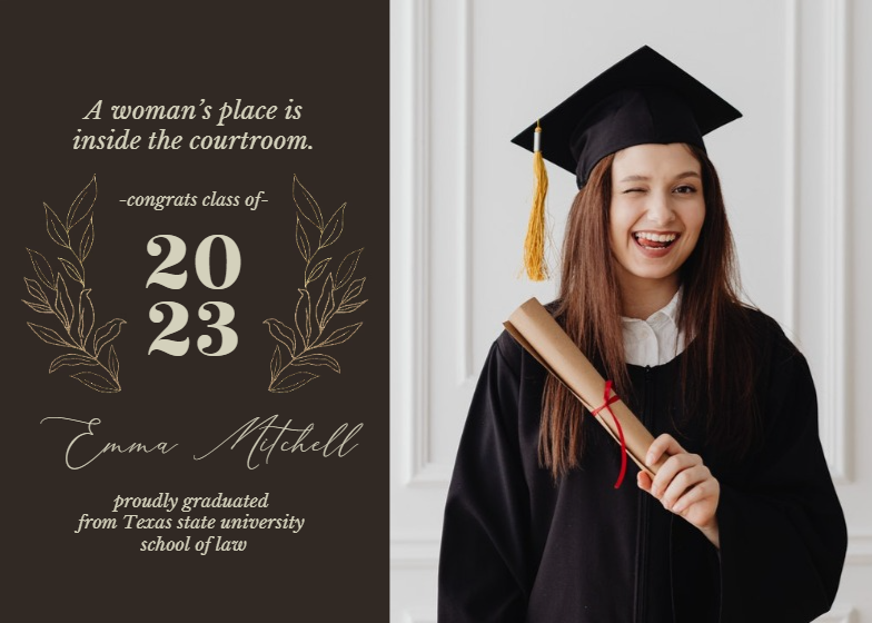 Graduation Announcement Template | Greetings Island