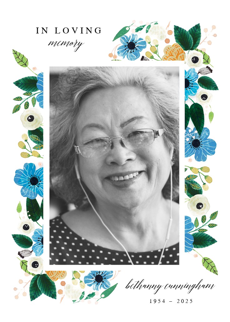 Spring Hug - Memorial Card Template | Greetings Island