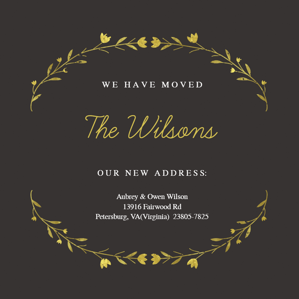 Moving Announcement Templates (Free) | Greetings Island