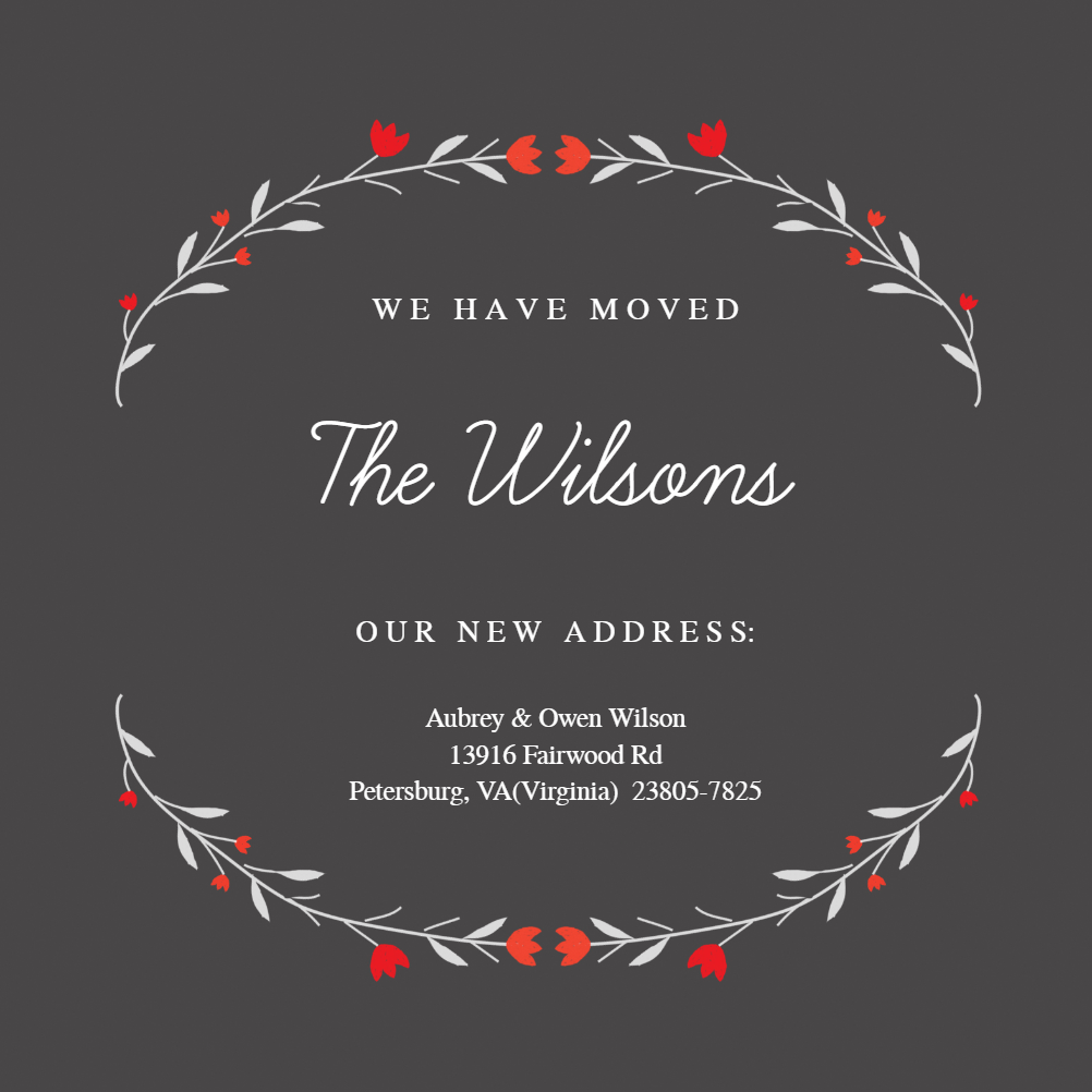 Moving Announcement Templates (Free) | Greetings Island