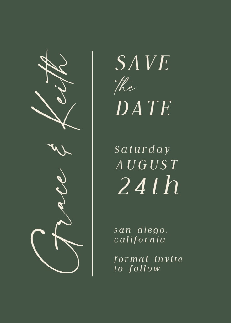 Charming Union - Save the Date Card (Free) | Greetings Island