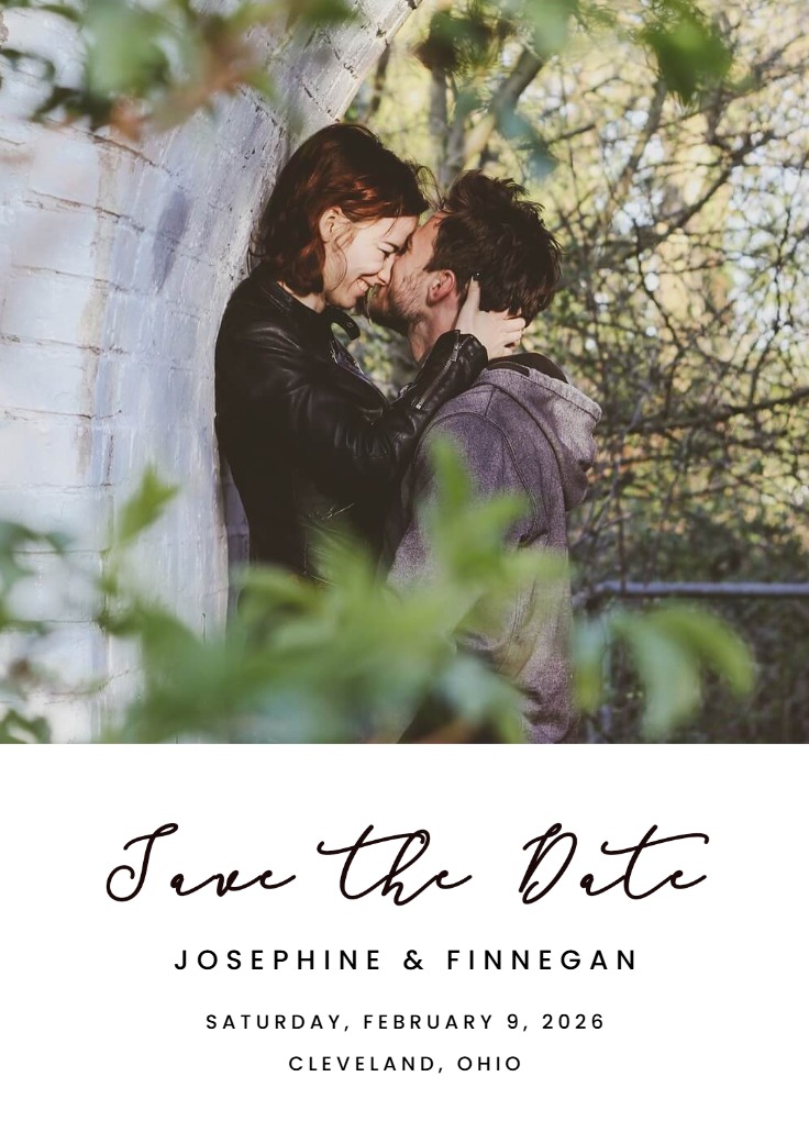 Hand written - Save the Date Card (Free) | Greetings Island