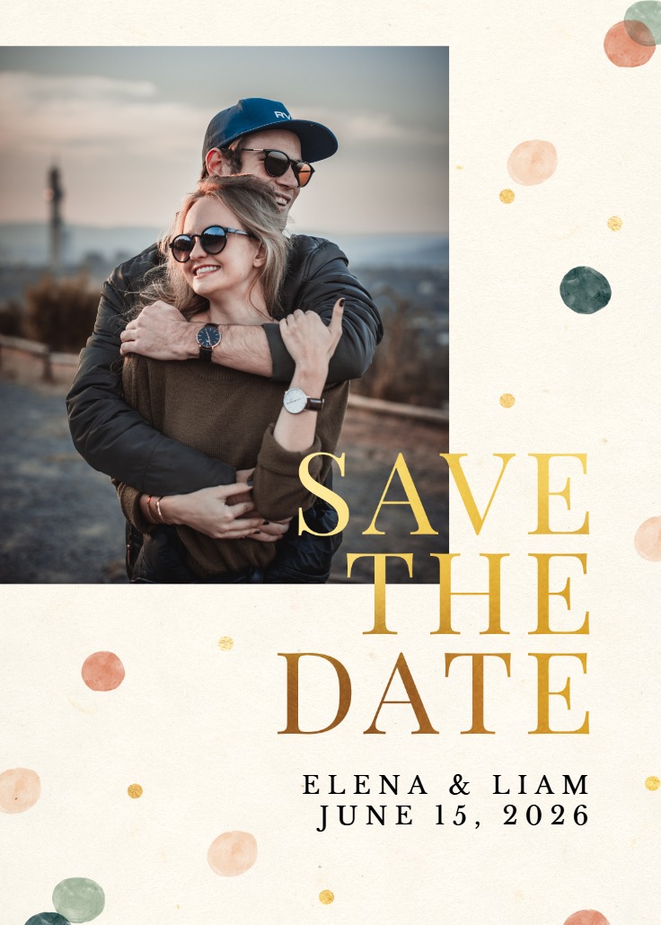 Page 5 | Simple Save The Date Templates (Free) | Greetings Island