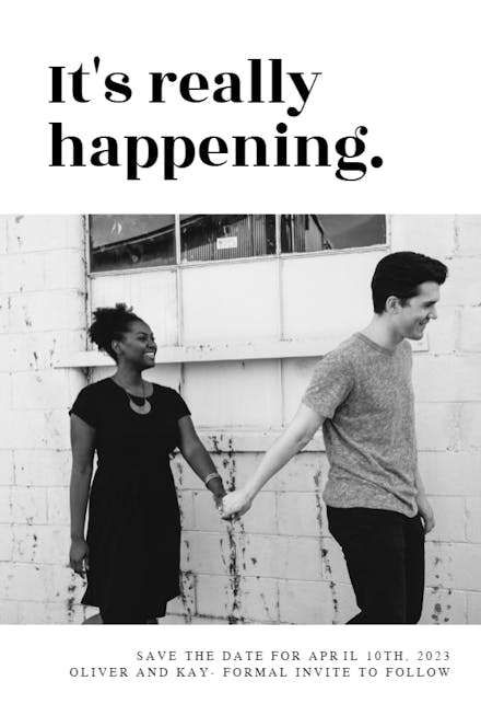 Save The Date Templates (Free) | Greetings Island