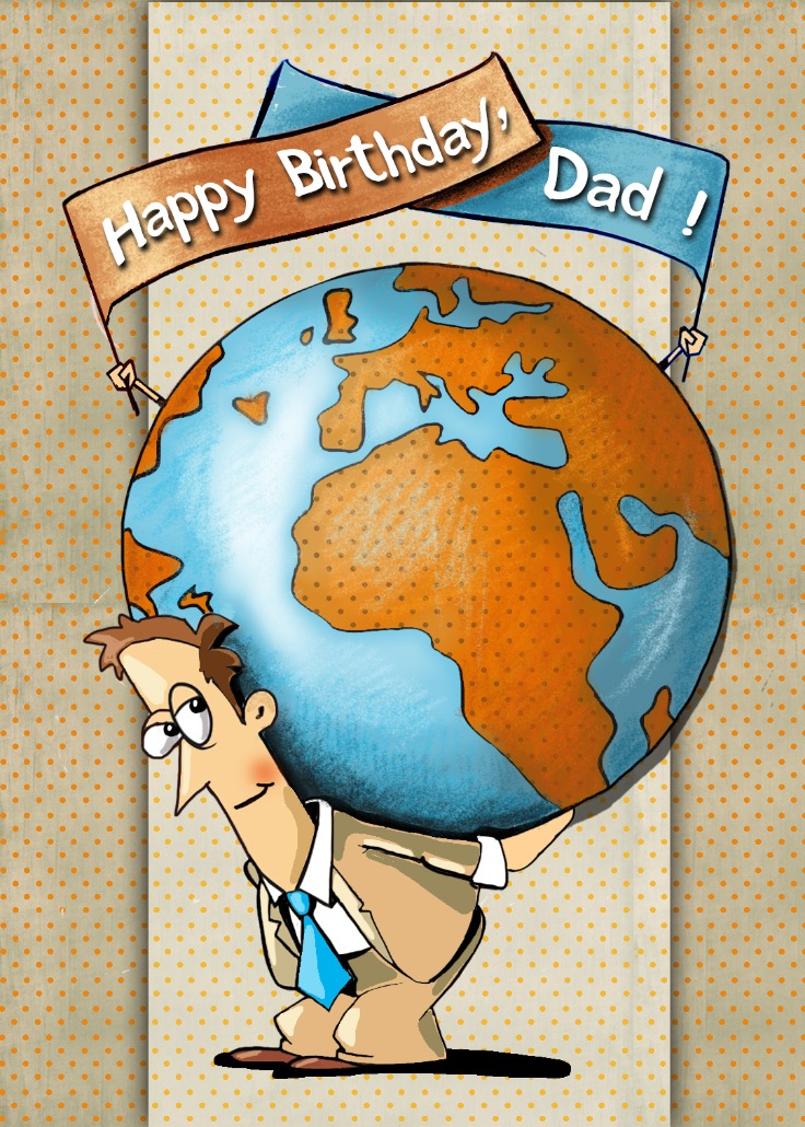 World's Greatest Dad - Birthday Card (Free) | Greetings Island