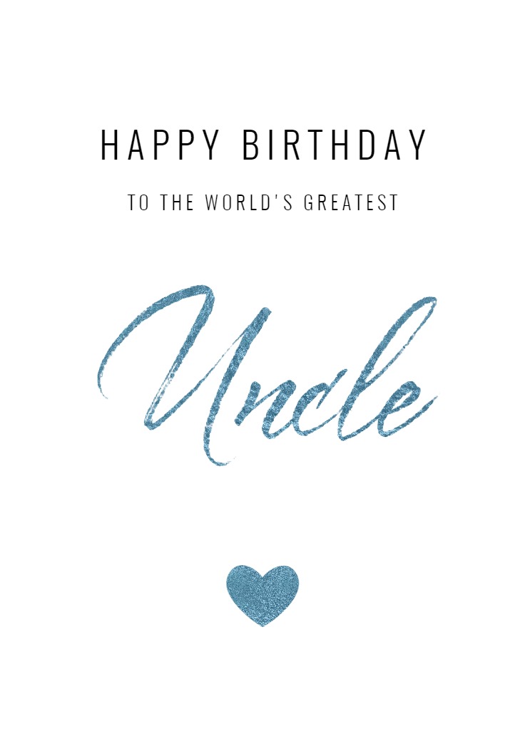 Free Birthday Cards For Uncle | Greetings Island
