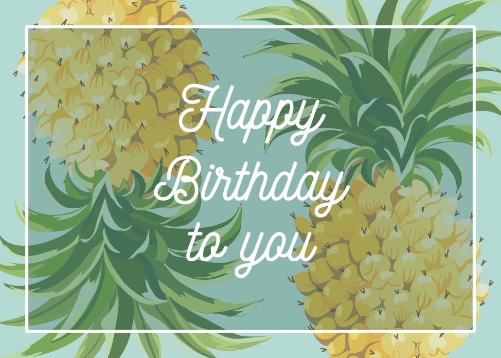 Trending Tropical - Birthday Card (Free) | Greetings Island