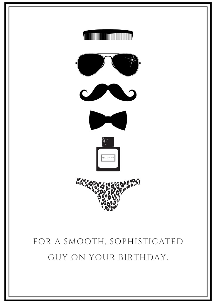 Dashingly Dapper - Birthday Card (Free) | Greetings Island
