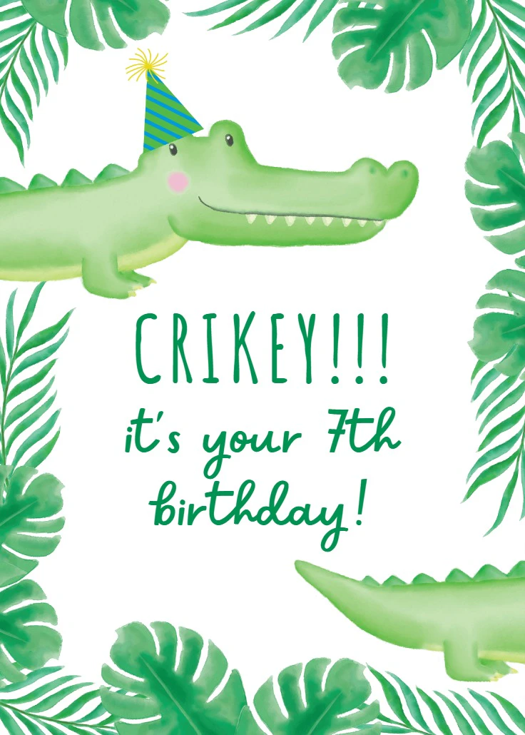 Jungle Animal - Birthday Card | Greetings Island