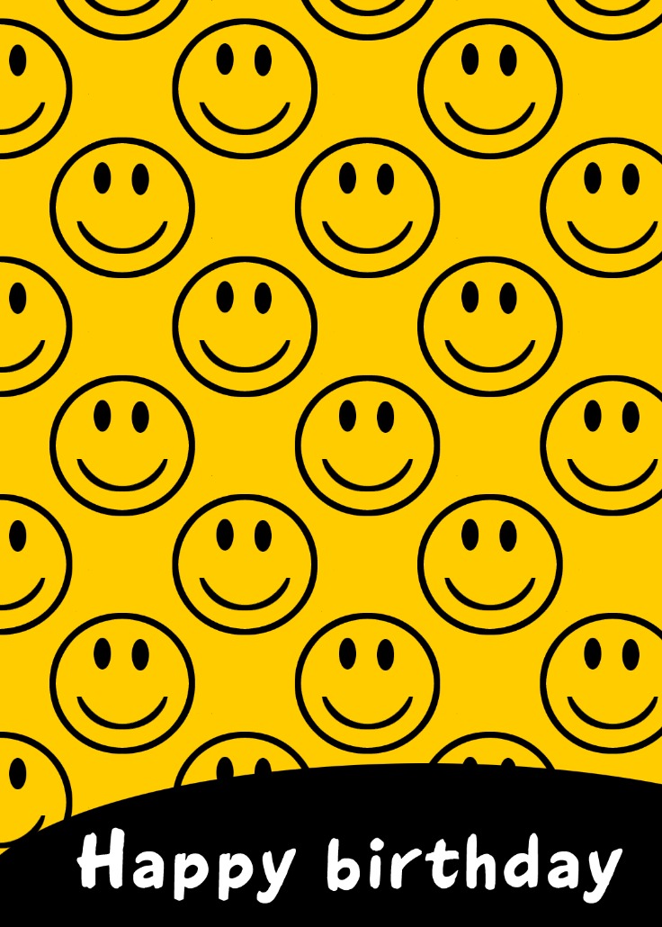 Happy Birthday Smiley Images