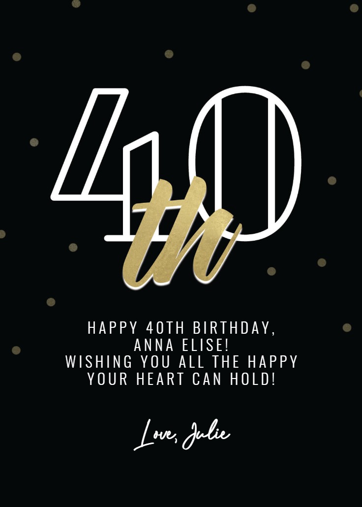 Age Outline - Birthday Card (Free) | Greetings Island