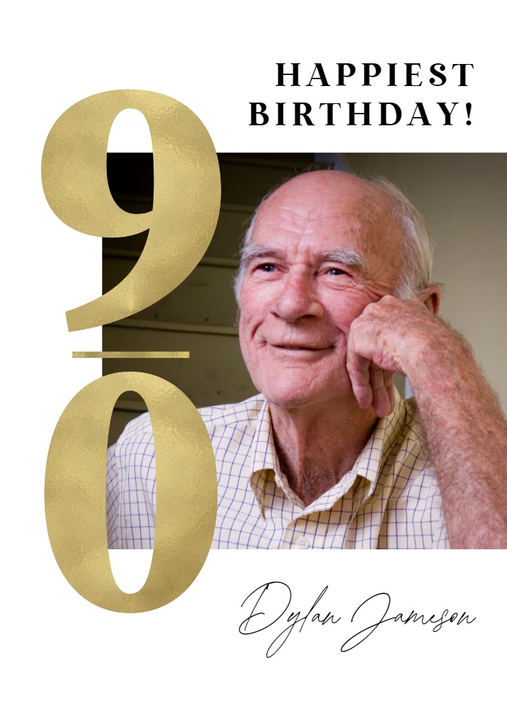 Brilliant 90 - Birthday Card (Free) | Greetings Island