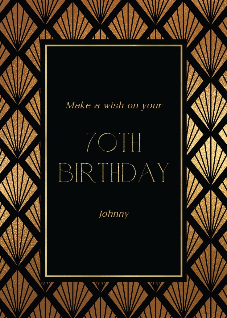 70th Birthday Cards (Free) | Greetings Island