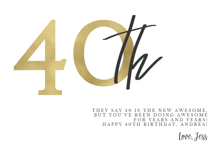 Modern Minimal - Free Birthday Card | Greetings Island