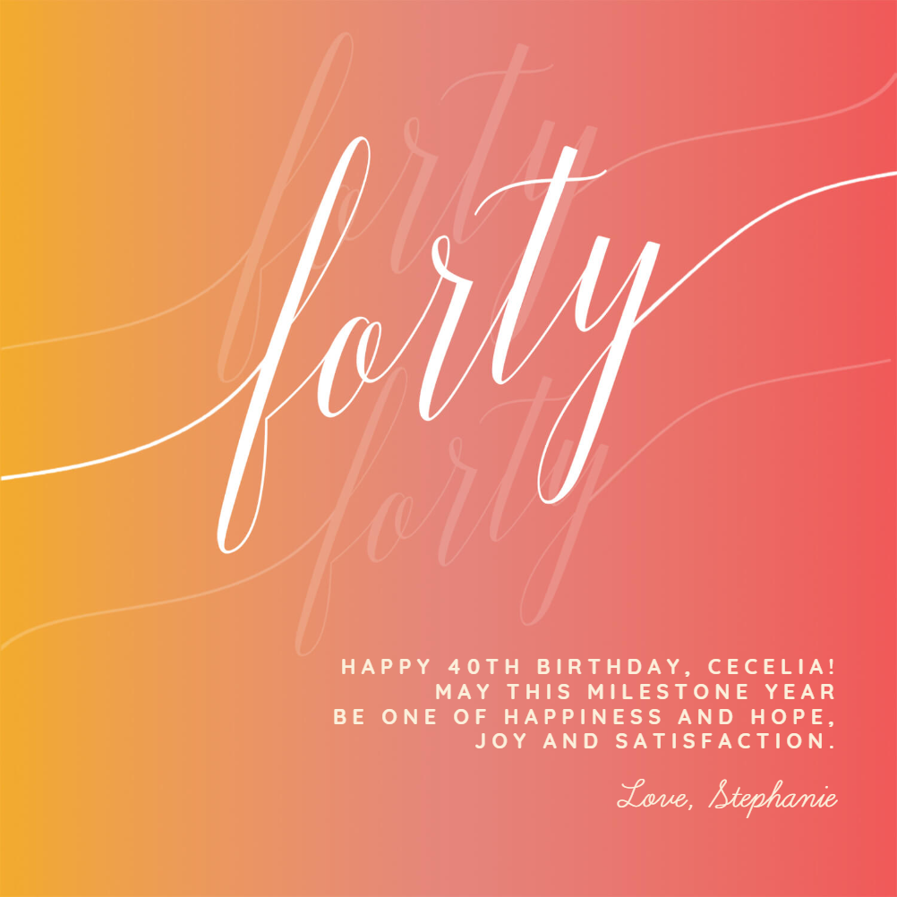 Reflections - Free Birthday Card | Greetings Island