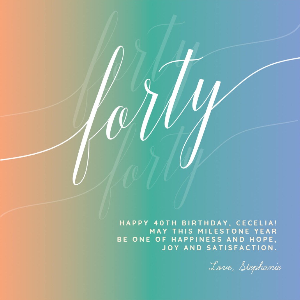 Reflections - Birthday Card (Free) | Greetings Island