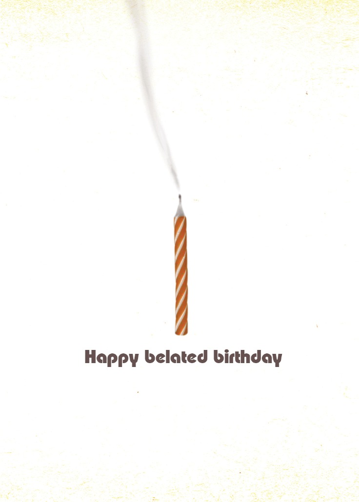 Free Belated Birthday Cards - Printable & Online | Greetings Island