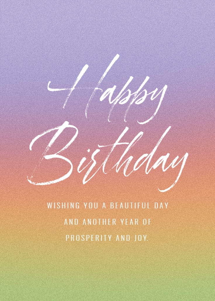 Big Text - Birthday Card (Free) | Greetings Island