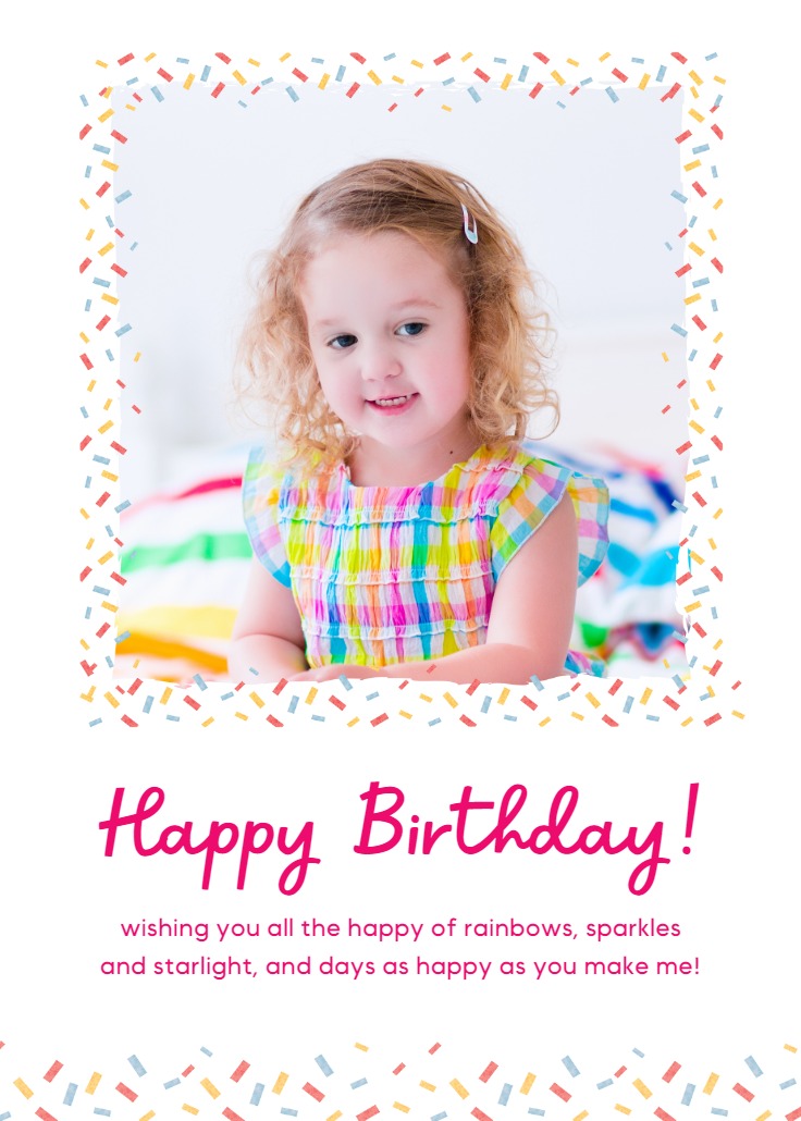 Birthday Confetti - Birthday Card (Free) | Greetings Island