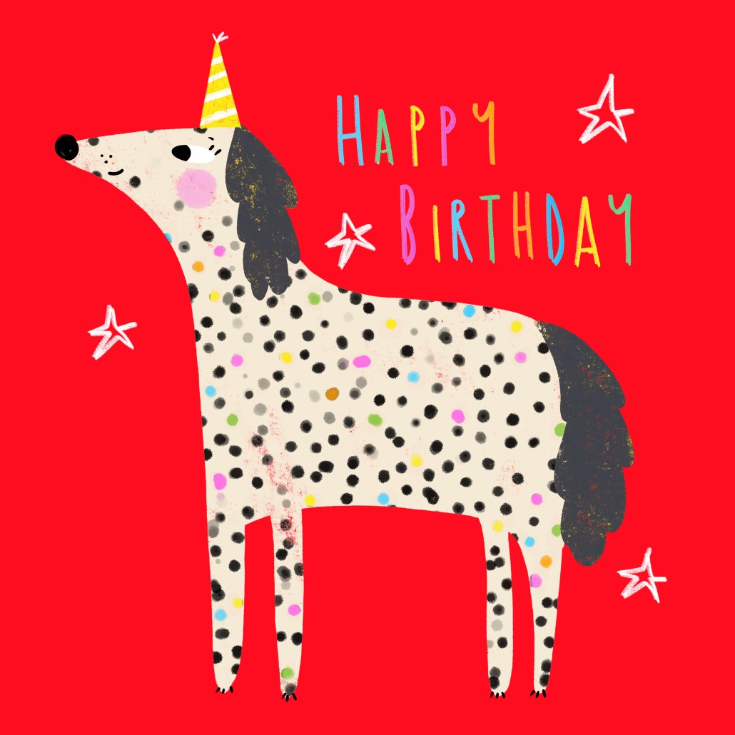 Dotty dog - Birthday Card (Free) | Greetings Island