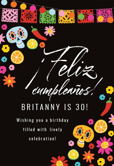 Fiesta Fun - Birthday Card (Free) | Greetings Island