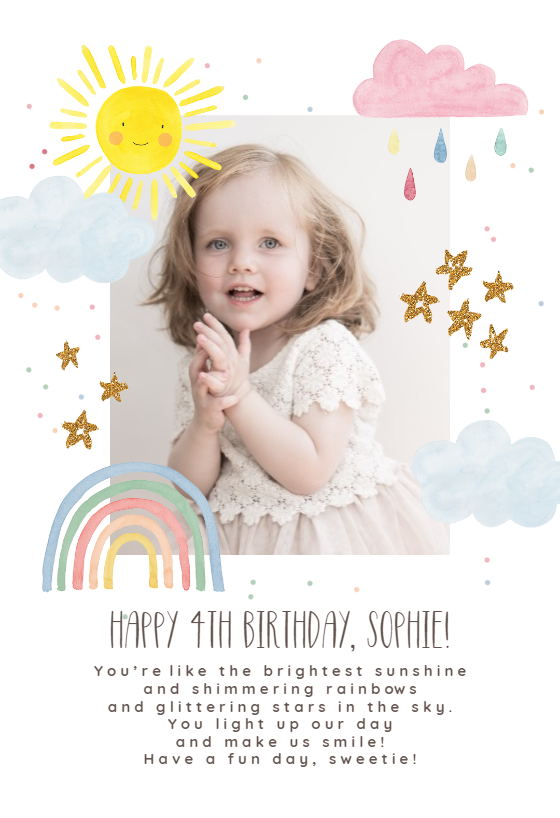 Happy Forecast - Birthday Card | Greetings Island