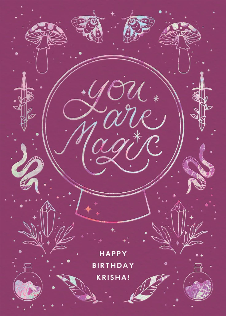 Magic Frame - Birthday Card | Greetings Island