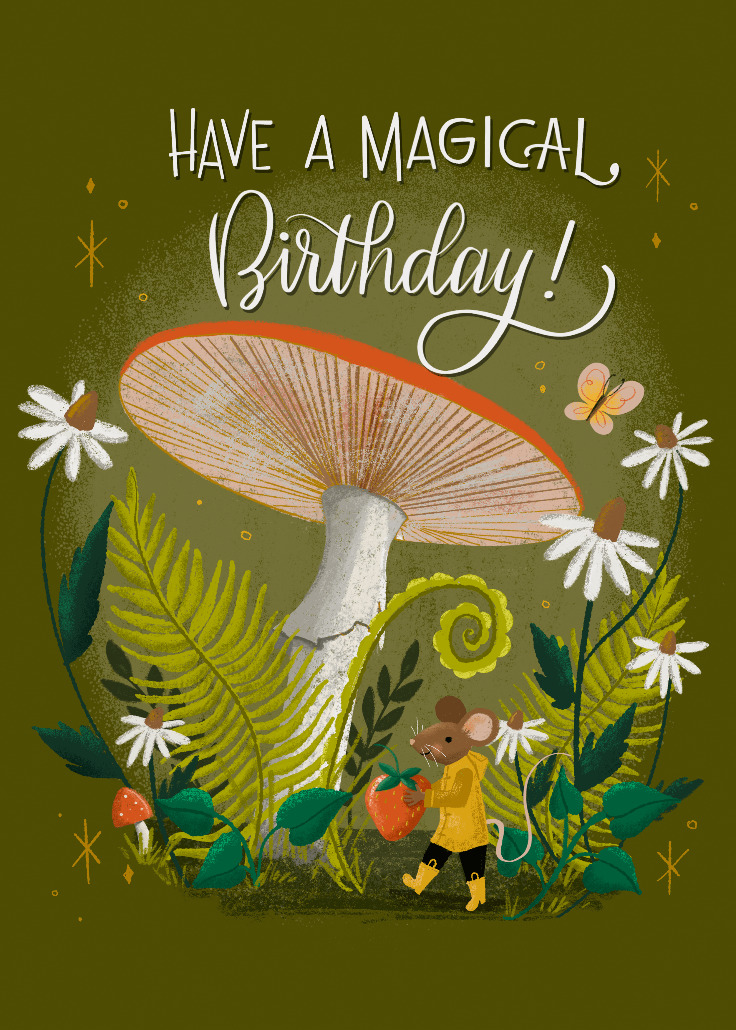 Magical Forest Fun - Birthday Card | Greetings Island