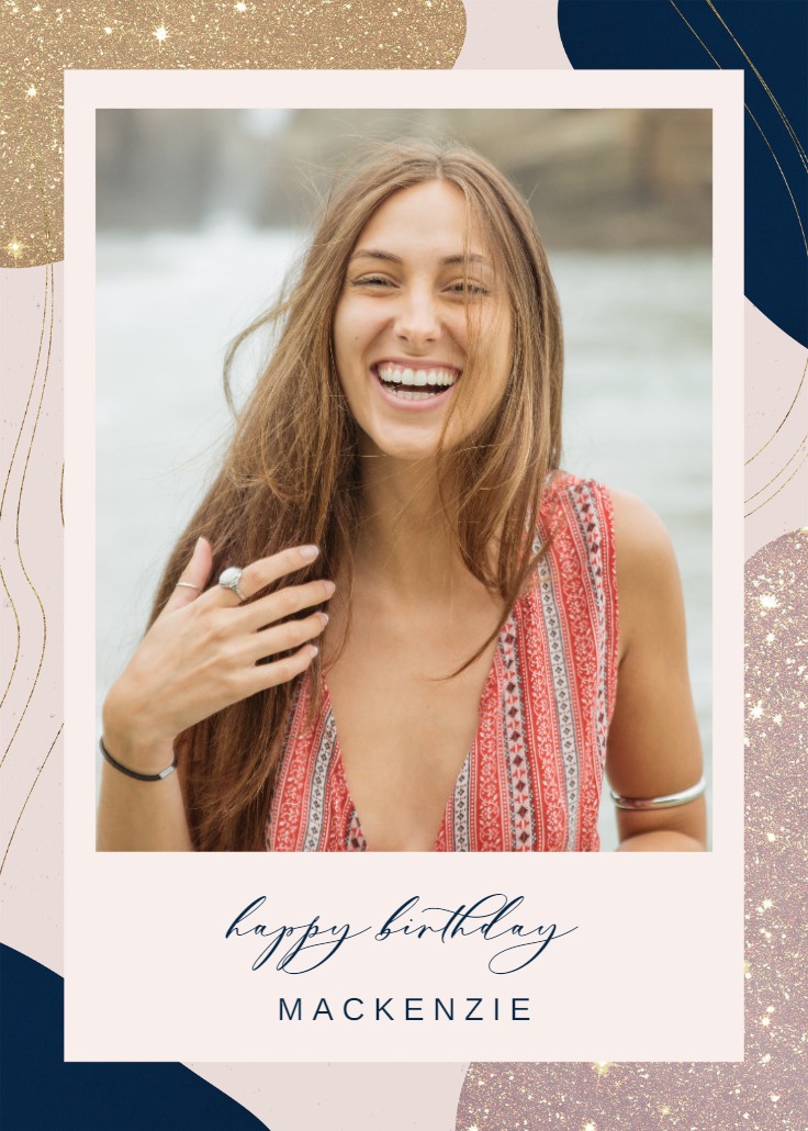 Modern Abstract Shapes - Birthday Card (Free) | Greetings Island
