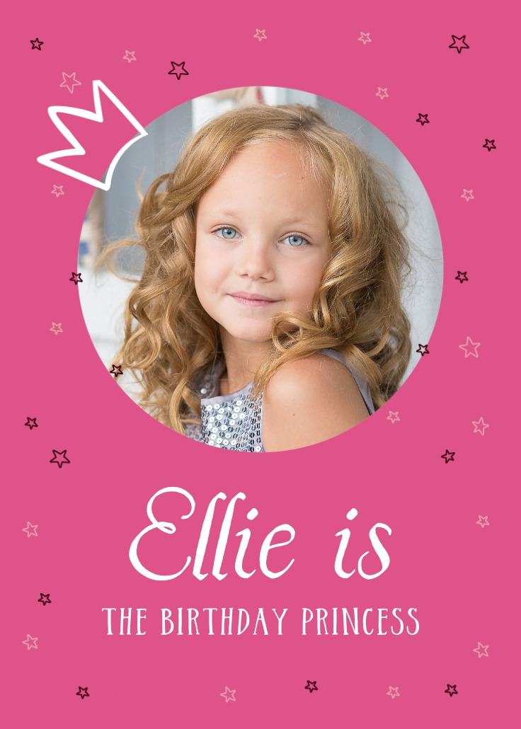 Photogenic Princess - Birthday Card (Free) | Greetings Island