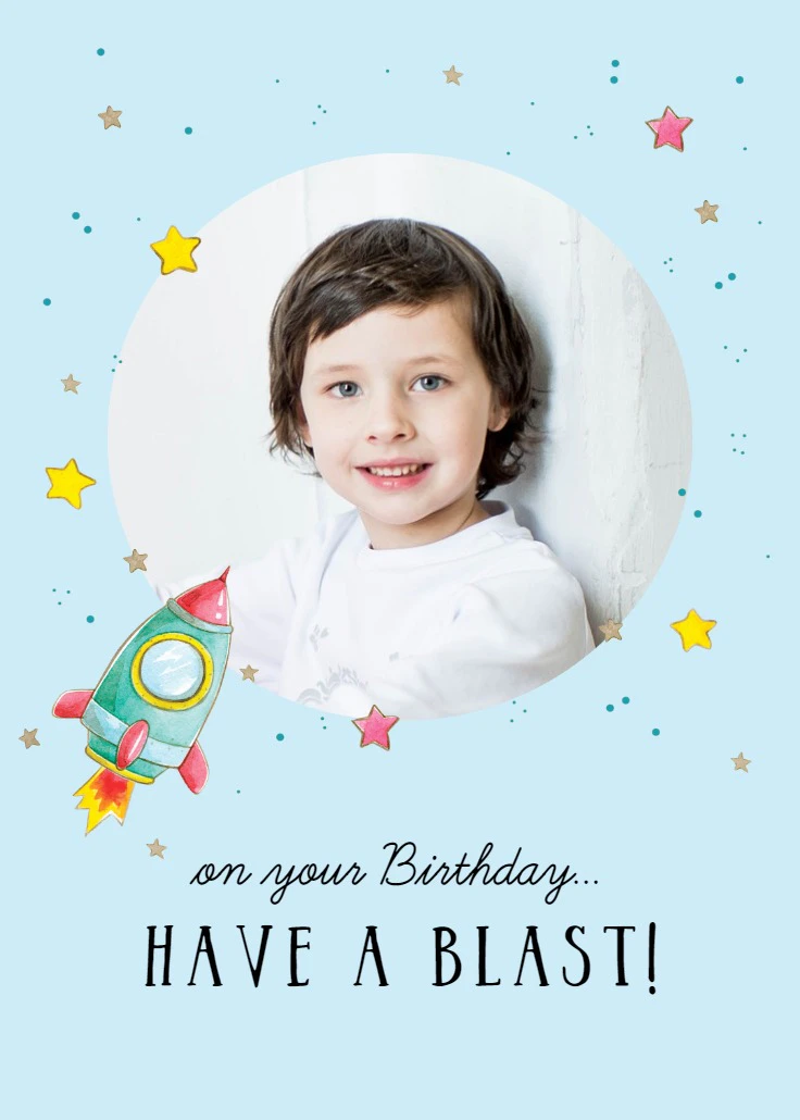 Rocket - Birthday Card (Free) | Greetings Island