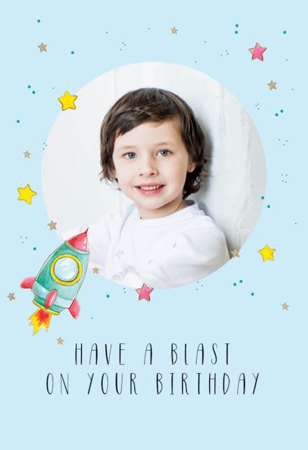 Rocket - Birthday Card (Free) | Greetings Island