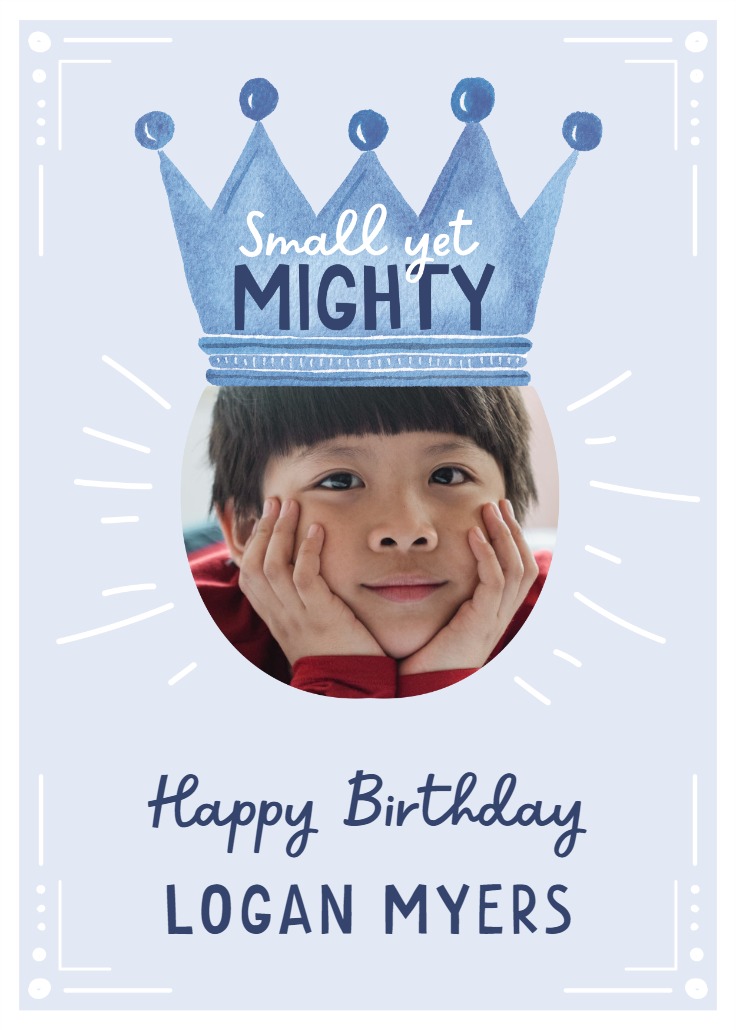 Small yet Mighty - Birthday Card (Free) | Greetings Island