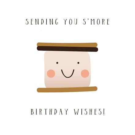 Smore Birthday Wishes - Free Birthday Card | Greetings Island