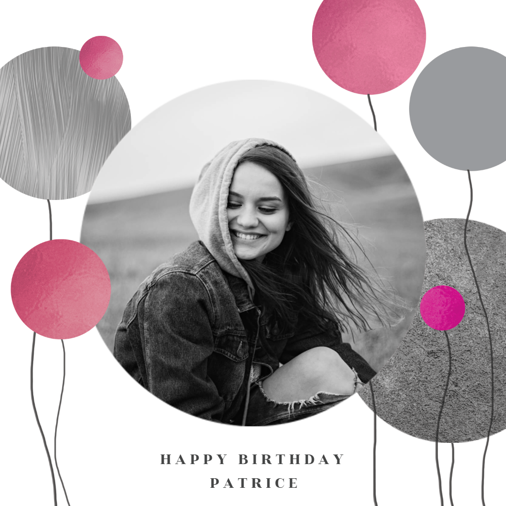 Surrealism Balloons - Birthday Card (Free) | Greetings Island