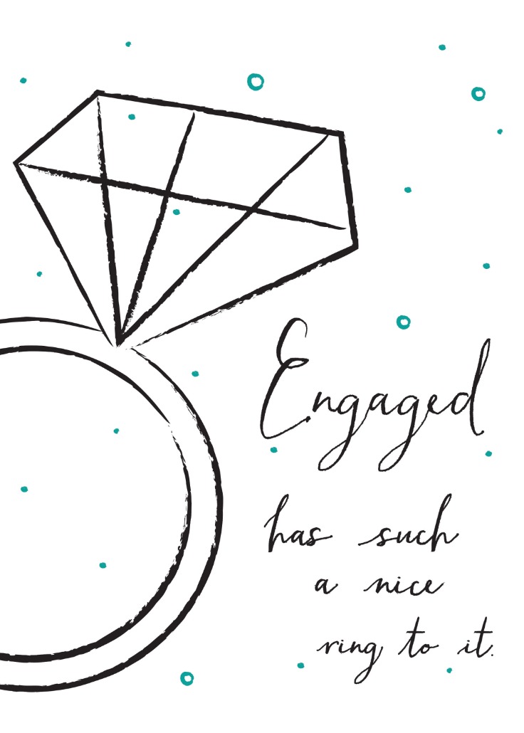 Full Hearts - Engagement Congratulations Card (Free) | Greetings Island