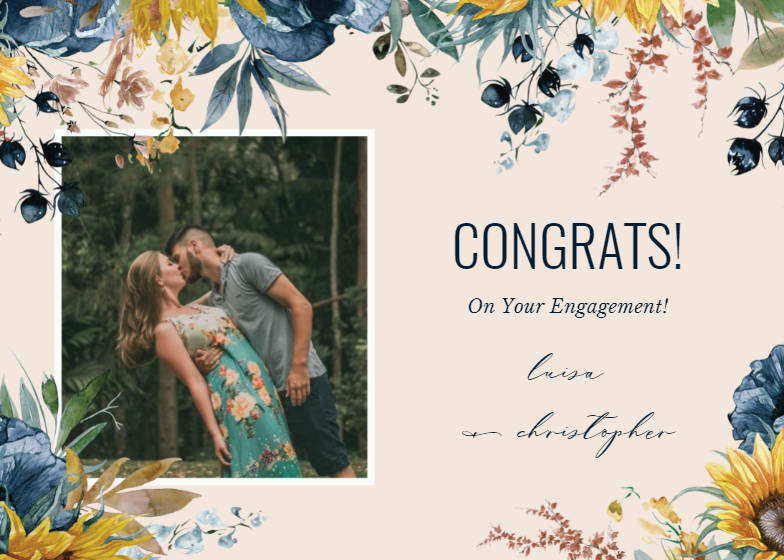 Congratulations On Your Engagement Banner