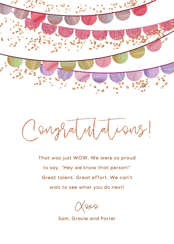 Modern Motif - Congratulations Card (Free) | Greetings Island