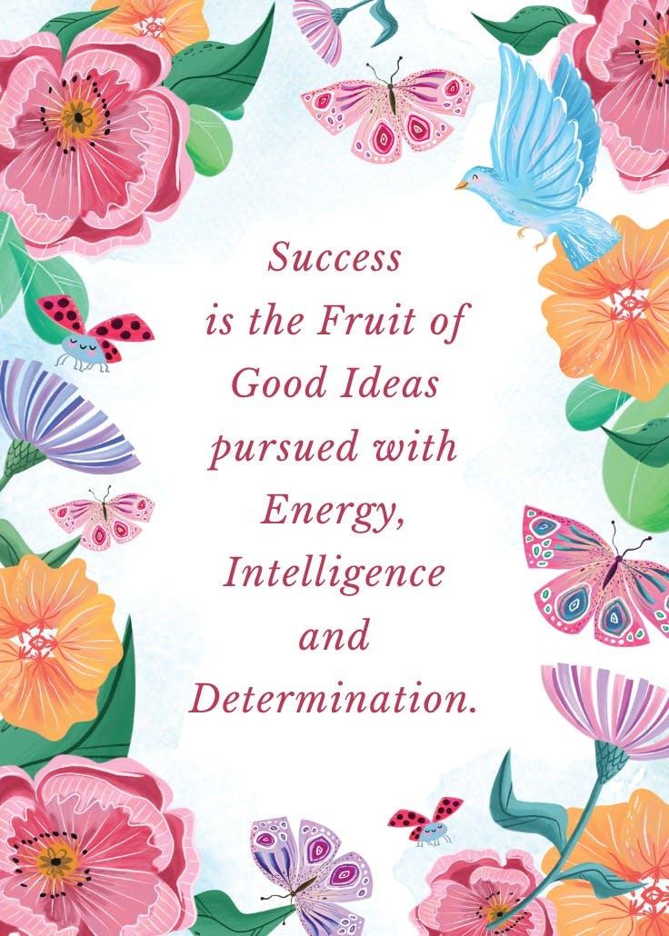 Blooms & Beauties - Thinking of You Card | Greetings Island