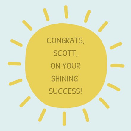 Bright Ideas - Congratulations Card (Free) | Greetings Island
